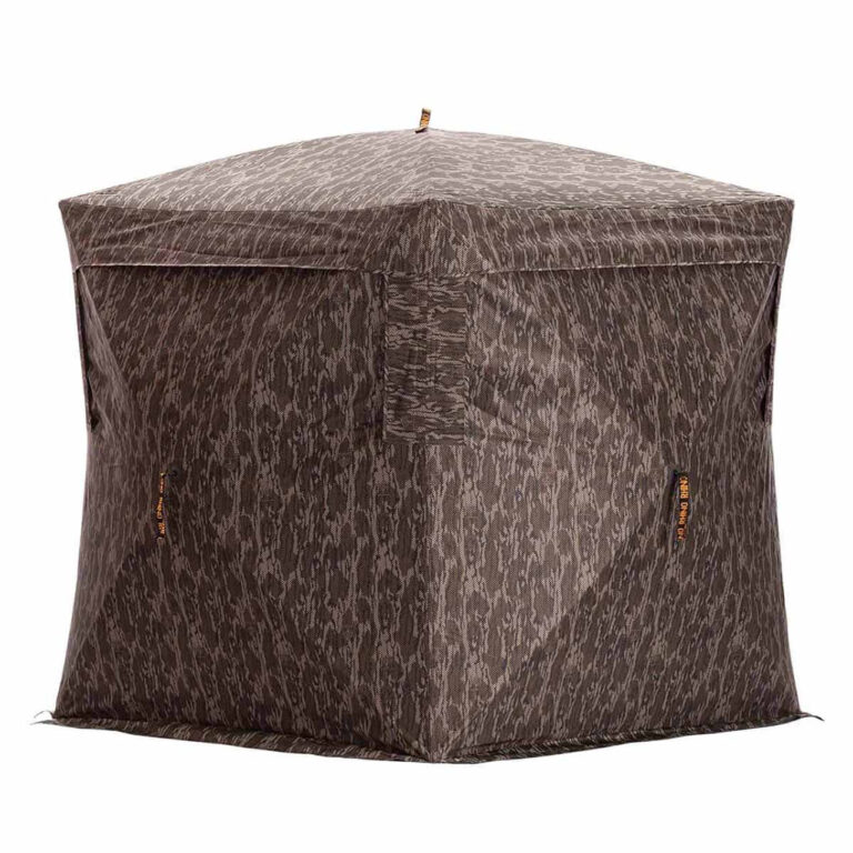 Rhino Blinds Rhino-180 See-Through Ground Blind - Mossy Oak Bottomland ...